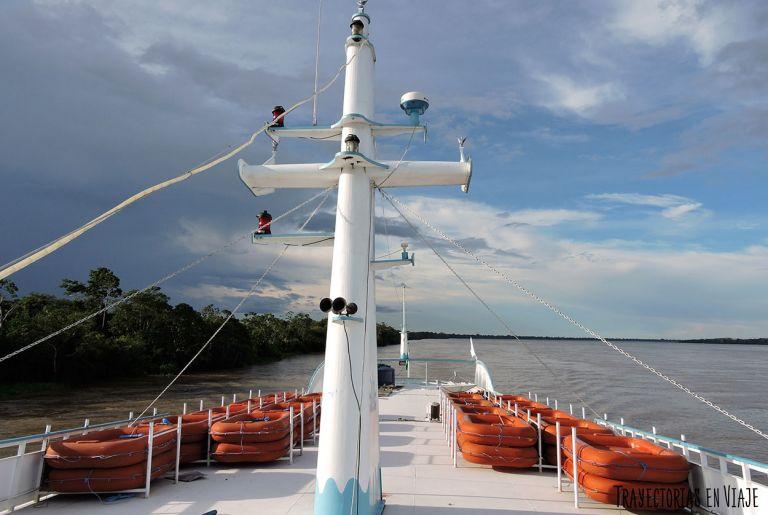 Viaje en barco por el Amazonas de Brasil. Manaos-Tabatinga/Leticia